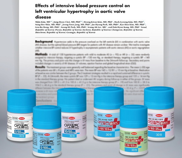 아모잘탄 패밀리 4상 결과 국제학술지 AHJ 등재